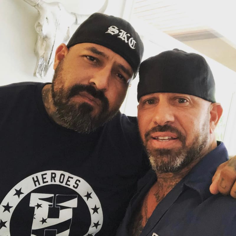 Vincent Rocco Vargas of the Mayans on FX - STEEL KNUCKLE CUSTOMS