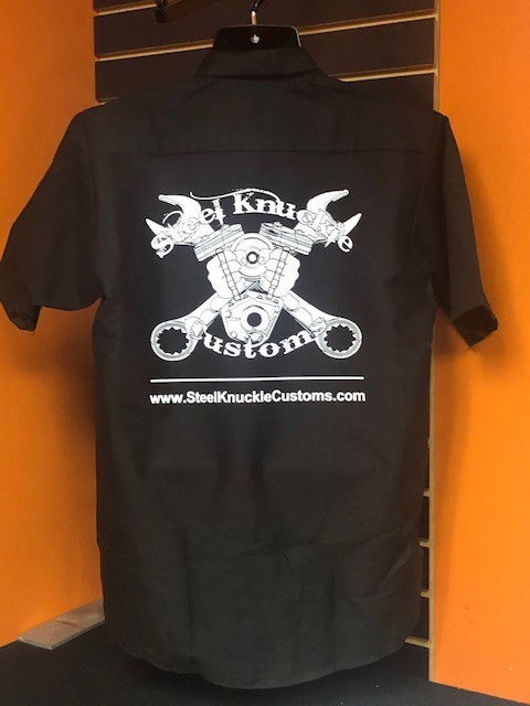 Mechanic Button Down Shirt - STEEL KNUCKLE CUSTOMS