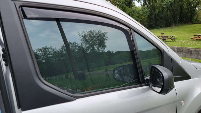 Ford Transit Connect Back Barn Doors Window Cover Shades