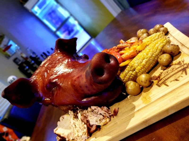 La tête dur! Aussi appelé tête de cochon - BBQ Shop HA