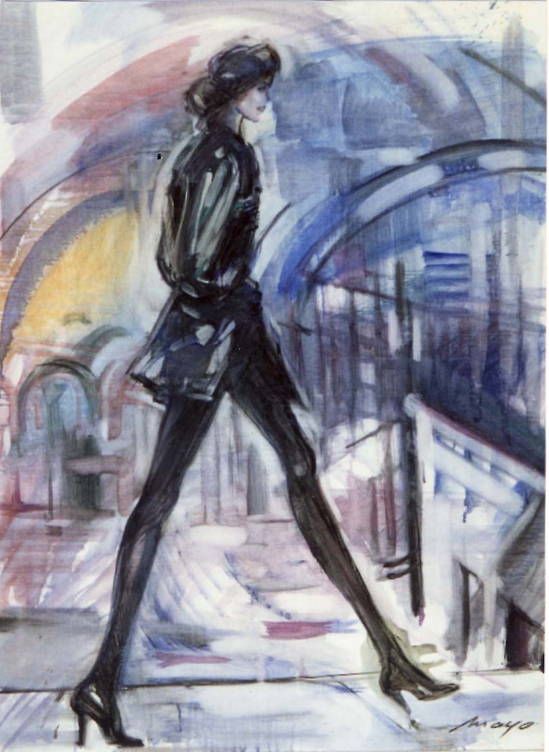 Patrick Mayo peinture dessin image