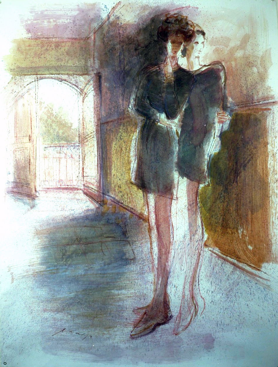 Patrick Mayo peinture dessin image