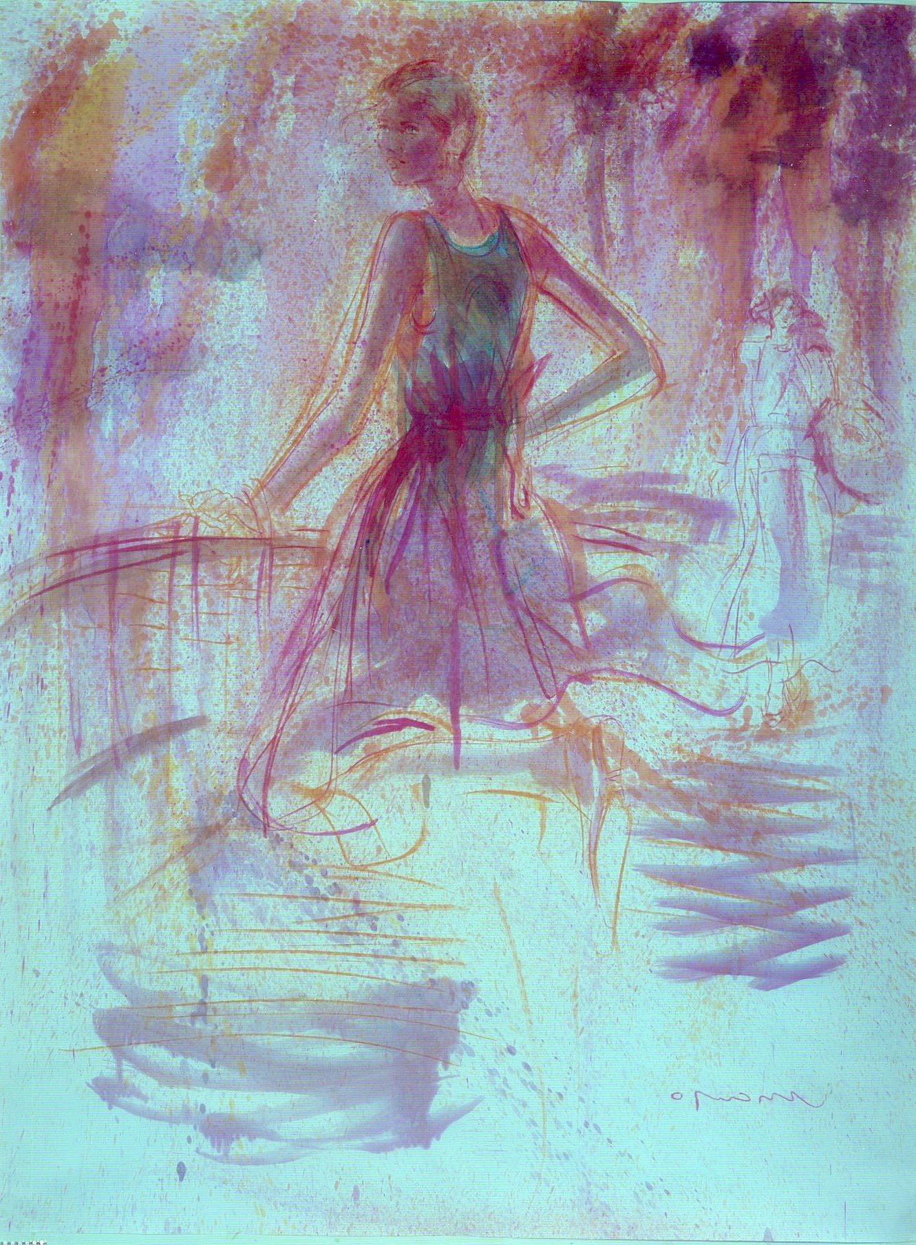 Patrick Mayo peinture dessin image