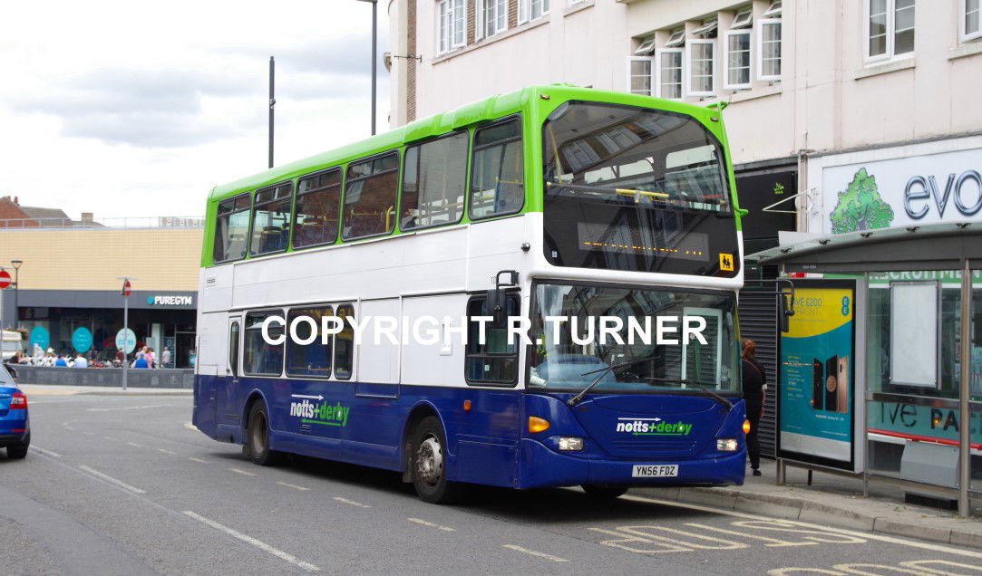 Notts & Derby 10 YN56 FDZ. - Bus Photos UK