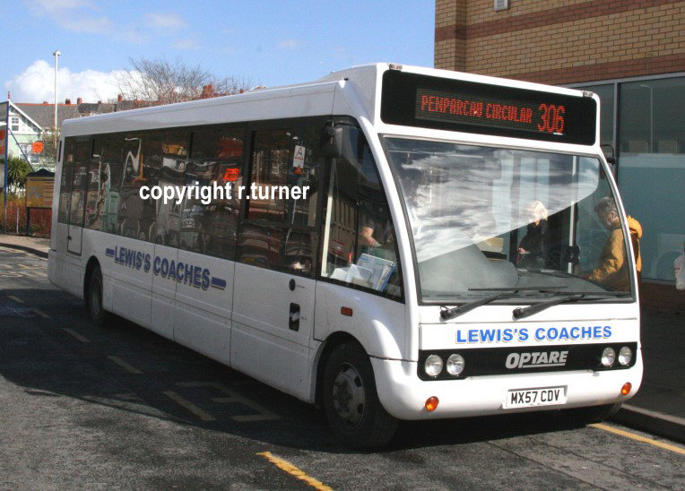 Lewis's Coaches MX57 CDV. - Bus Photos UK