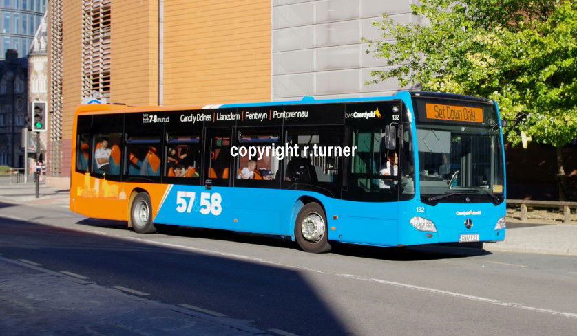 Cardiff Bus 132 CN17 FZT. - Bus Photos UK