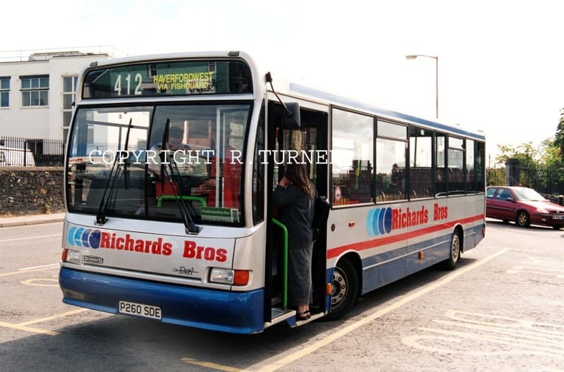 Richards Brothers P260 SDE. - Bus Photos UK