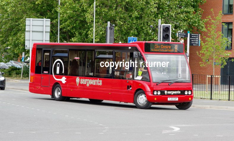 Sargeants YJ12 GVF. - Bus Photos UK