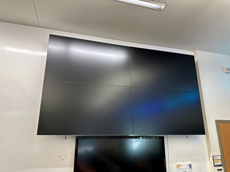 08/2/23 LSU Tureaud Hall Final Walk Through. Started LSU BEC TV Wall ...