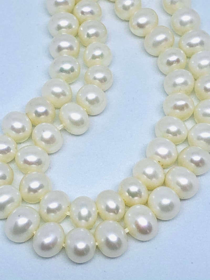 hilo de perla/perlas de cultivo/hilos sin anudar/perlas sueltas