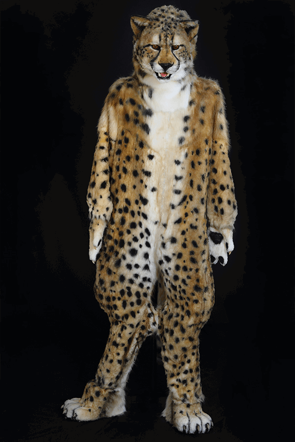 masque de panthere, jaguar, fursuit