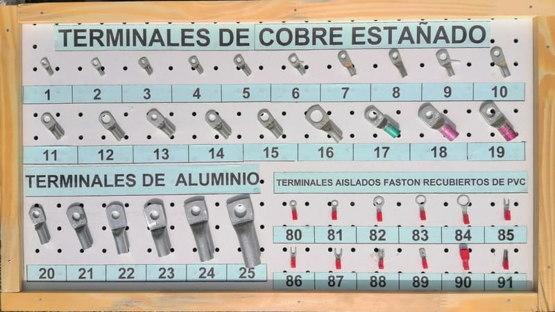 Terminales de Cobre Estañado - Maximiliano Gordillo