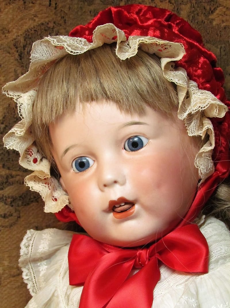 Sold ~ 23" Antique French Doll Character Toddler SFBJ resembles Mold ...