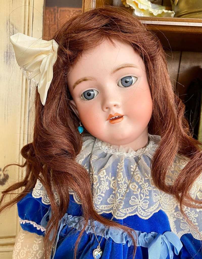 Sold ~ 27” Antique German Doll the most desirable Mold 119 by Heinrich ...