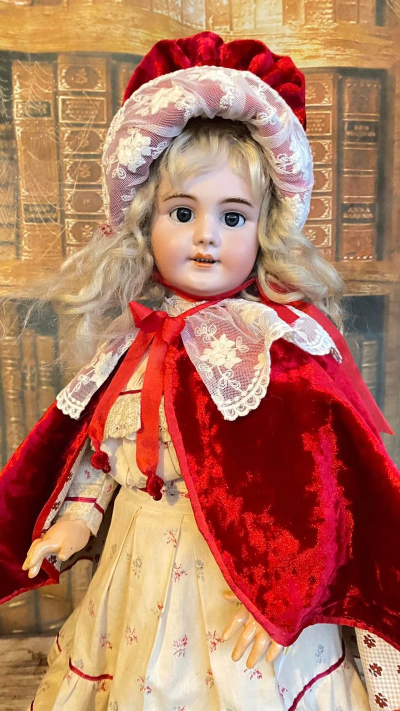 Sold ~ 23 1/2” Antique French Doll Bebe Tete Jumeau DEP Stamped 10 Rare ...