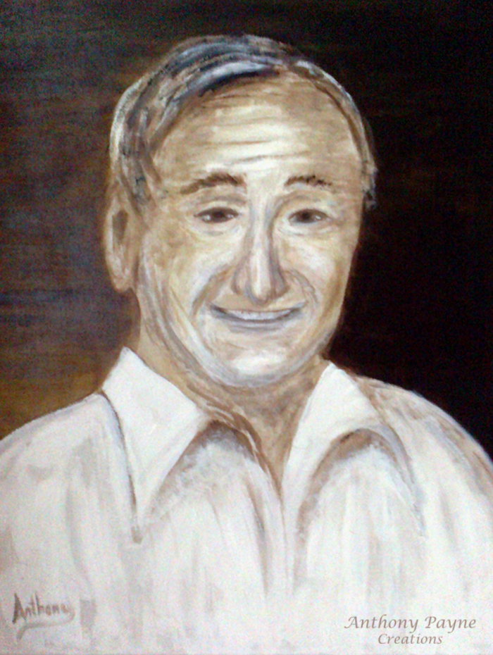 "Portrait of Terry Payne" - Anthony Payne Creations