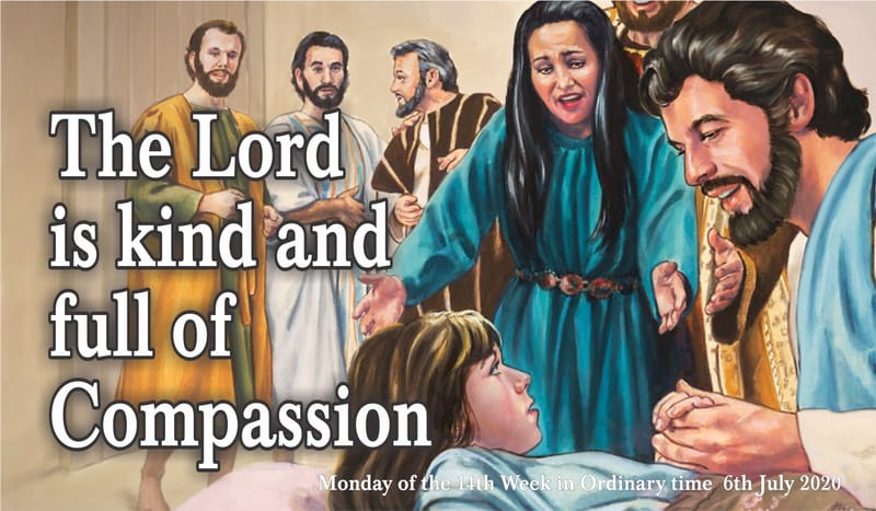 The Lord is Kind and full of Compassion - Be Happy Live Positive