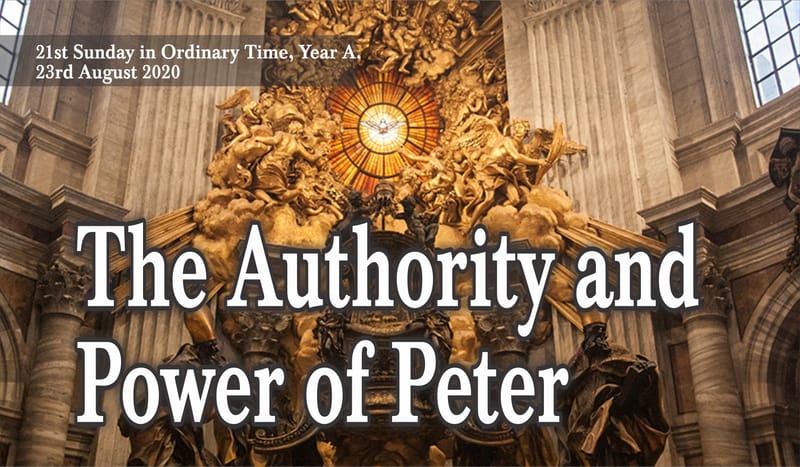 The Authority and Power of Peter - Be Happy Live Positive