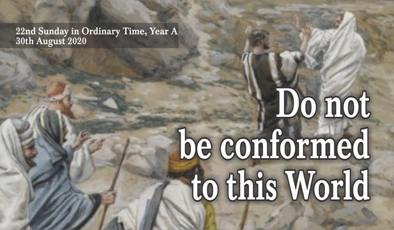 Do not be conformed to this World - Be Happy Live Positive