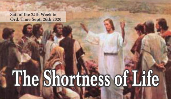 The Shortness of Life - Be Happy Live Positive