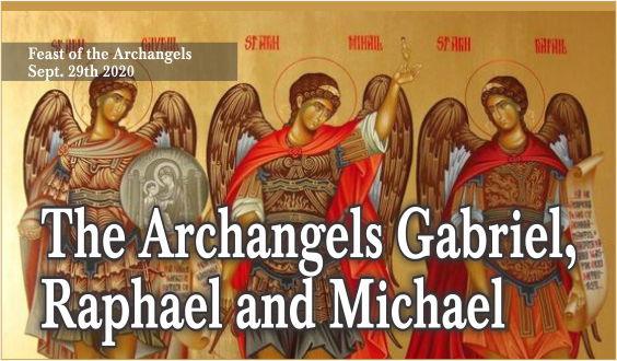 The Archangels Gabriel, Raphael and Michael - Be Happy Live Positive