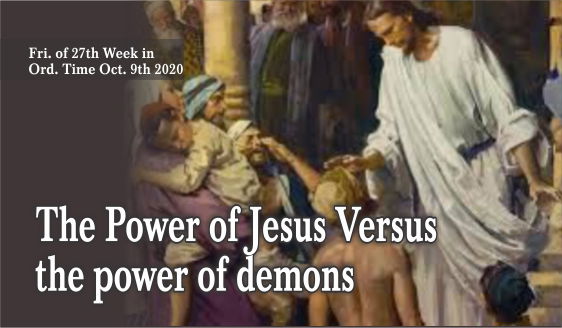 The Power of Jesus versus the Power of demons - Be Happy Live Positive