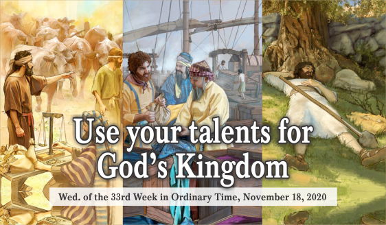 Use Your Talents for God’s Kingdom. - Be Happy Live Positive