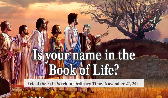 Is Your Name in the Book of Life? - Be Happy Live Positive