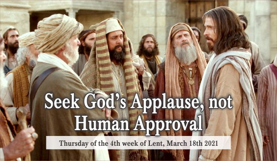 Seek God’s Applause, not Human Approval - Be Happy Live Positive