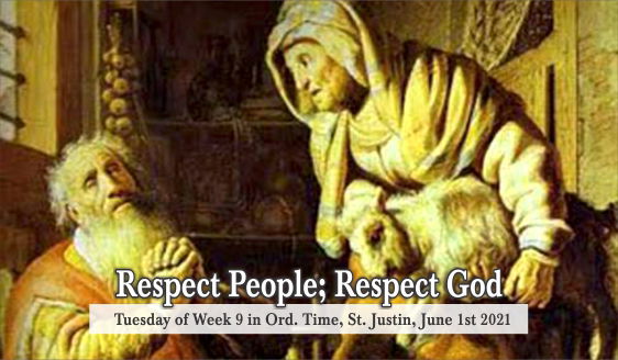 Respect People; Respect God. - Be Happy Live Positive