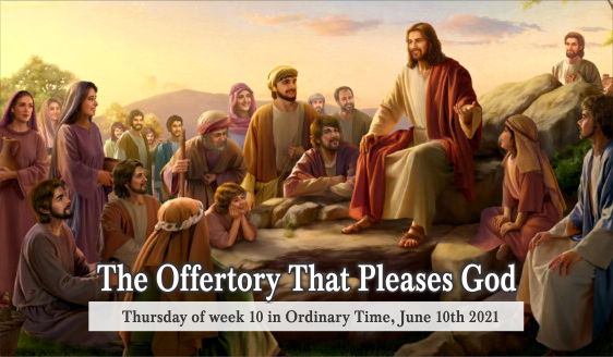 The Offertory That Pleases God - Be Happy Live Positive
