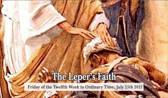 The Leper’s Faith - Be Happy Live Positive