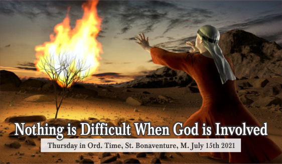 Nothing is Difficult When God is Involved - Be Happy Live Positive