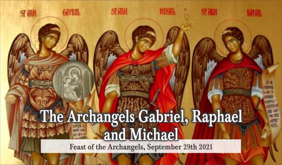 The Archangels Gabriel, Raphael and Michael - Be Happy Live Positive