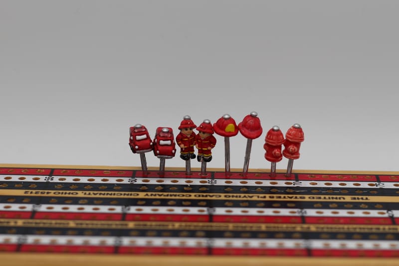 Fire Fighting Pegs - KRAZY KUSTOM CRIBBAGE PEGS (Since 2016)