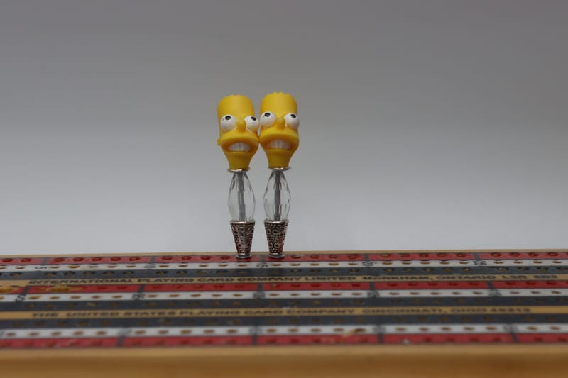 The Simpsons Cribbage Pegs - KRAZY KUSTOM CRIBBAGE PEGS (Since 2016)