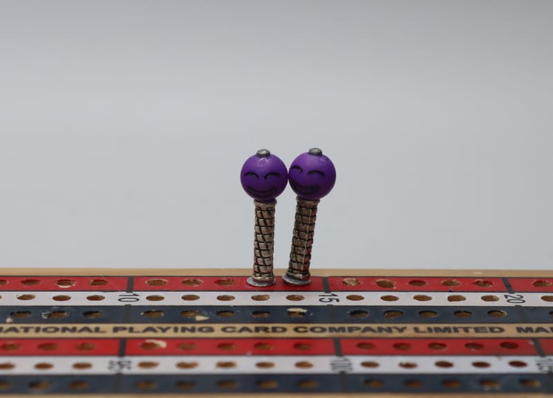 Green Emoji Cribbage Pegs - KRAZY KUSTOM CRIBBAGE PEGS (Since 2016)