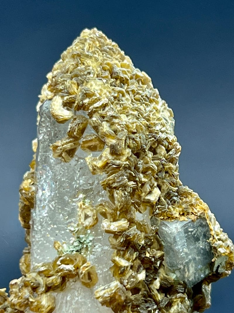 CUARZO, SIDERITA Y APATITO (PANASQUEIRA, PORTUGAL)