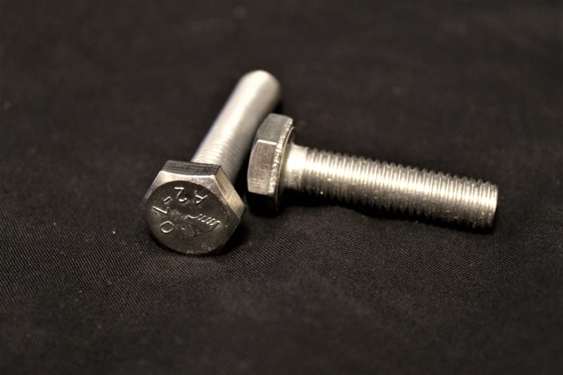 3/8 x 1 1/2 Hex Set UNF pack of 2 - The Stainless Bolt Company