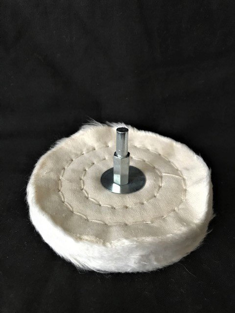 100mm Cotton Buffer Flat - The Stainless Bolt Company