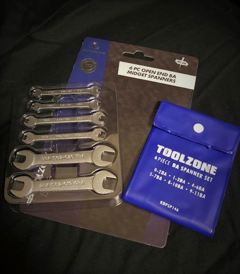 Toolzone BA Spanners Set of 6
