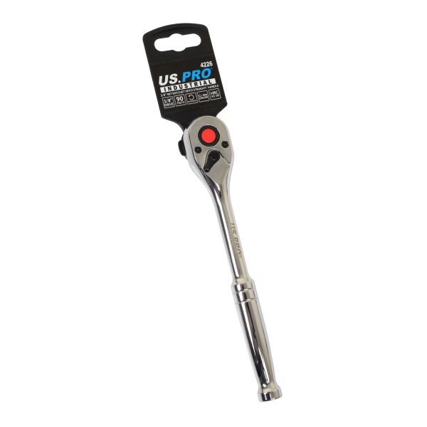 US.PRO Industrial 3/8" Drive Ratchet 90 Teeth