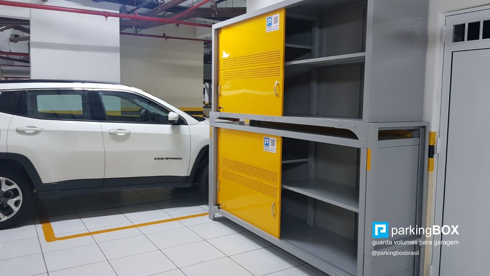 ParkingBOX, o primeiro sistema de guarda-volumes para garagem