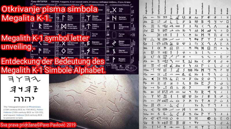 03.Megalith K-1 Simbol letter unveiling. - Od Zvijezda do Bezdana i natrag.