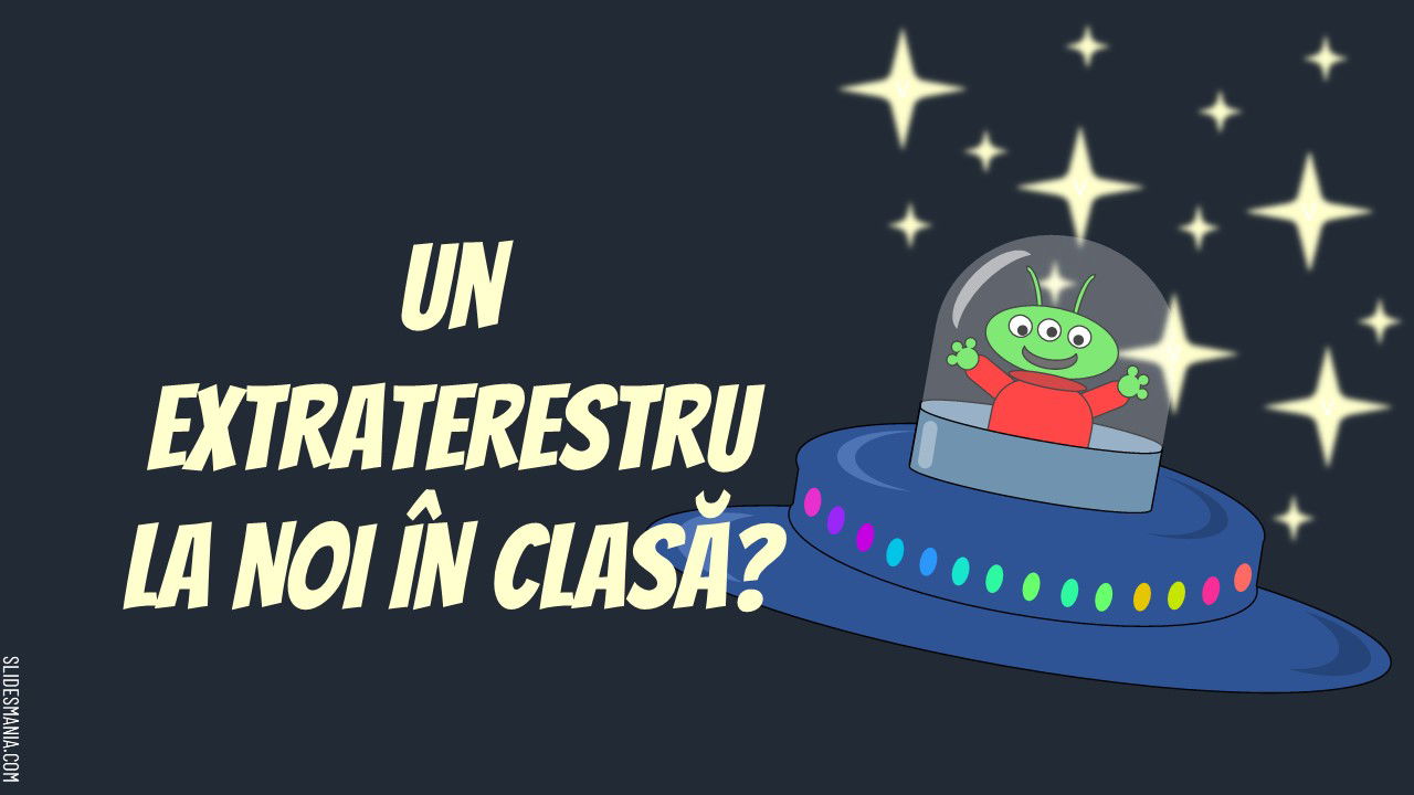 LITERA X: UN EXTRATERESTRU LA NOI ÎN CLASĂ? - MÎNECUȚA CU IDEI