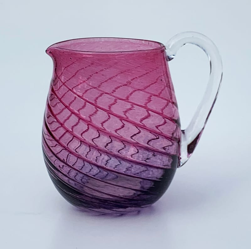 Small Round Jug (17 cm tall) - E&M Glass