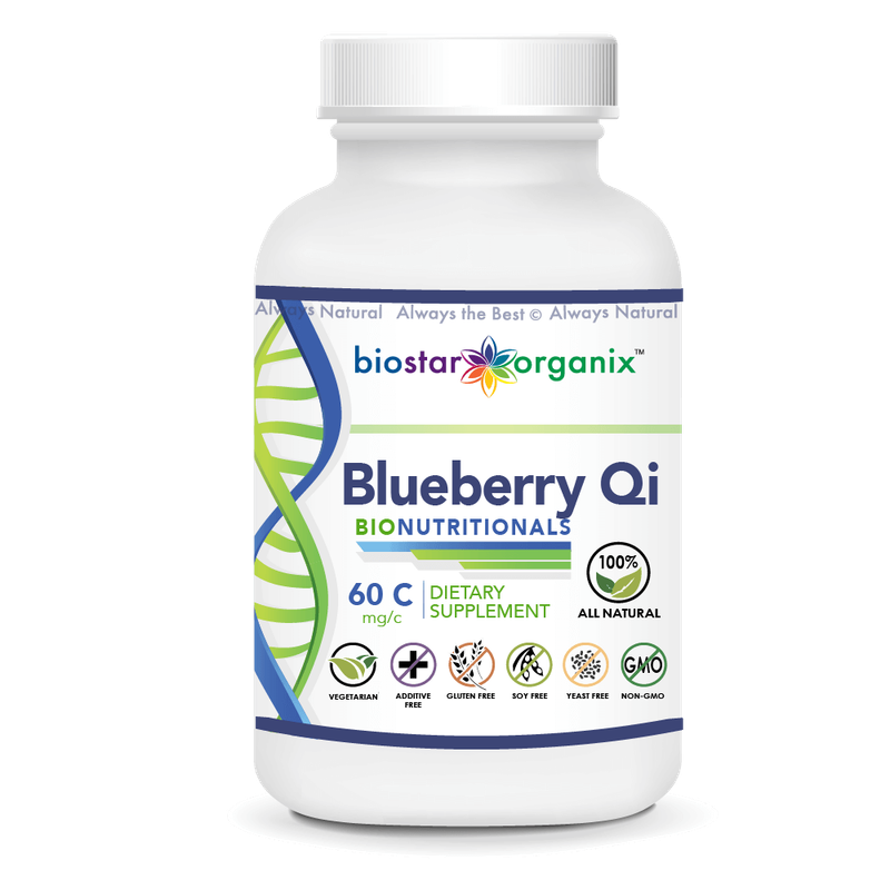 Blueberry Qi (60 Caps) - Biostar Organix Healthcare Association