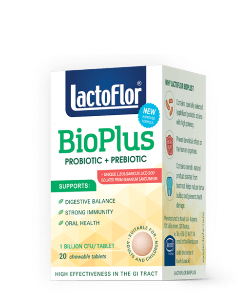 LACTOFLOR BIOPLUS CHEWABLE TABLETS - Biostar Organix Healthcare Association