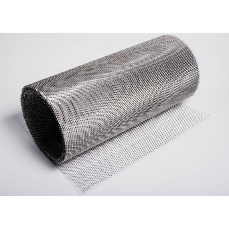 A4 Sheet of Expanded Stainless Steel Mesh Size: 5 x 3.5 x 0.6