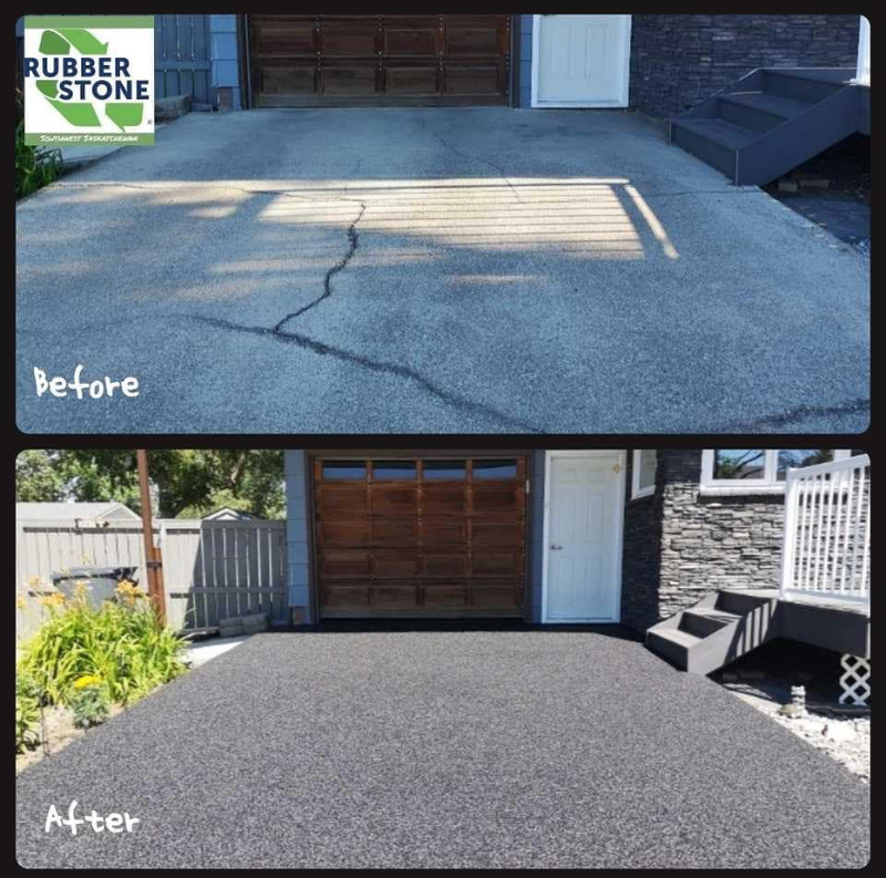 Rubberstone is ideal for outdoor and indoor applications